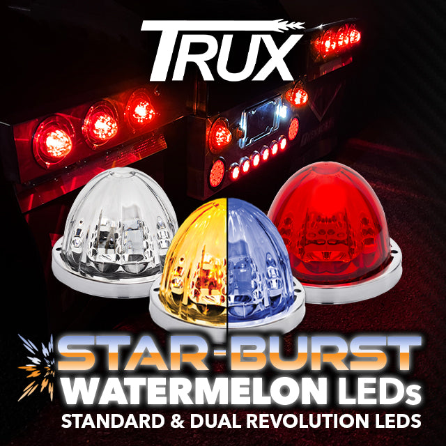 Starburst LED Watermelon Lights — Empire Chrome