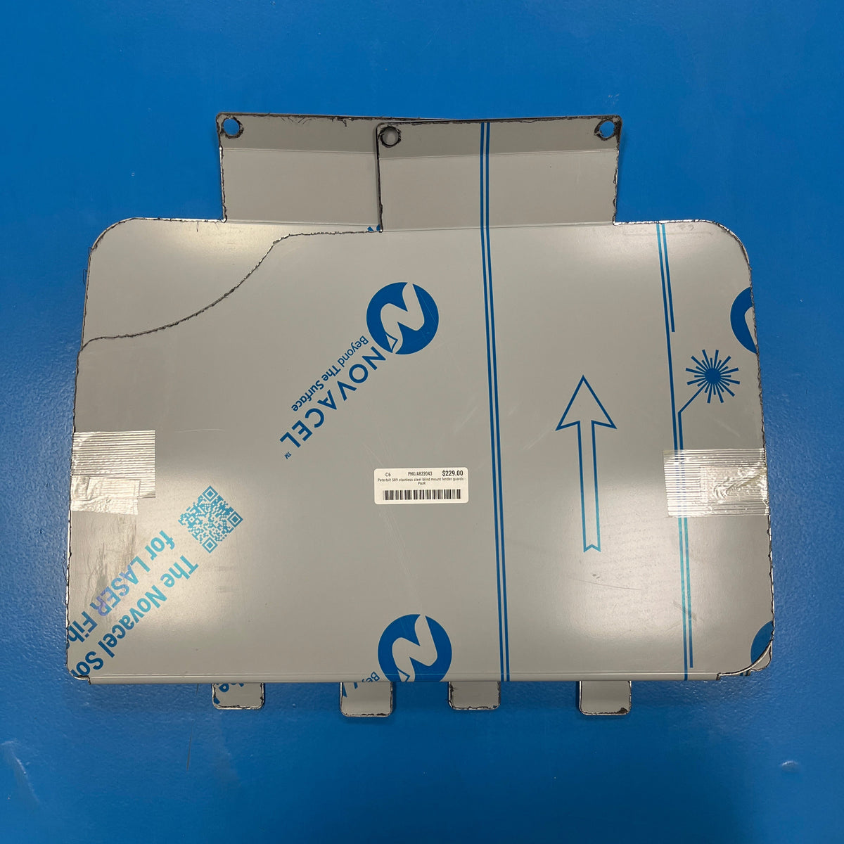 Peterbilt 589 stainless steel blind mount fender guards - PAIR — Empire ...