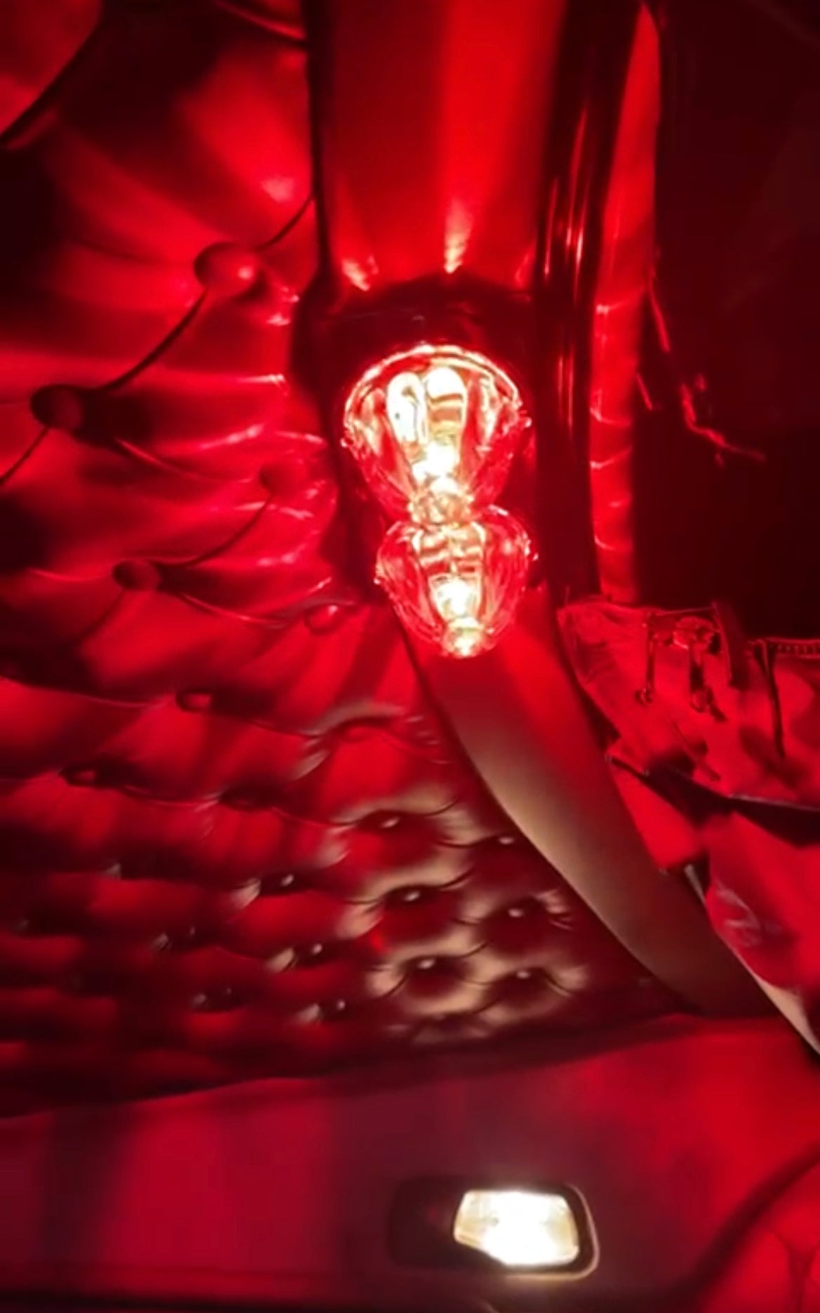 Kenworth W900 stainless steel double watermelon dome light plate with ...