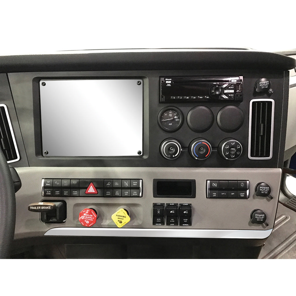 Freightliner Cascadia 2018-2023 chrome plastic center dash lower panel ...