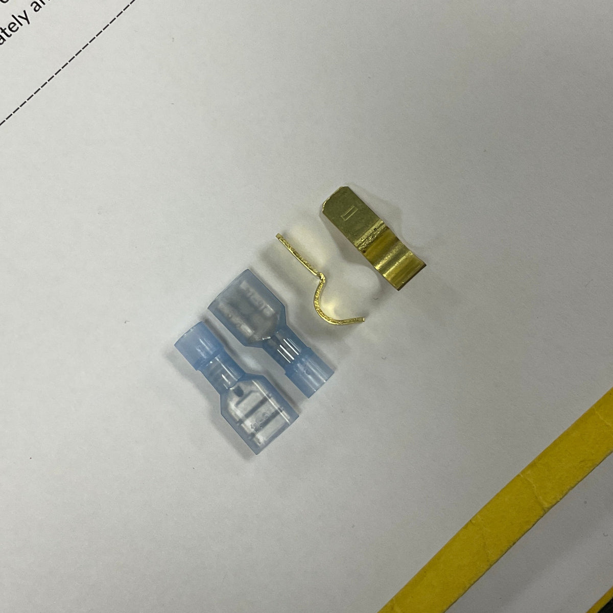 Power Tap Fuse Clips for Glass Fuses & 16-14 .250 FM FI Disconnects, 2 ...