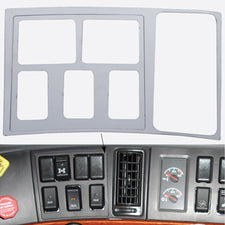 Volvo stainless steel center dash switch panel with vent hole — Empire ...