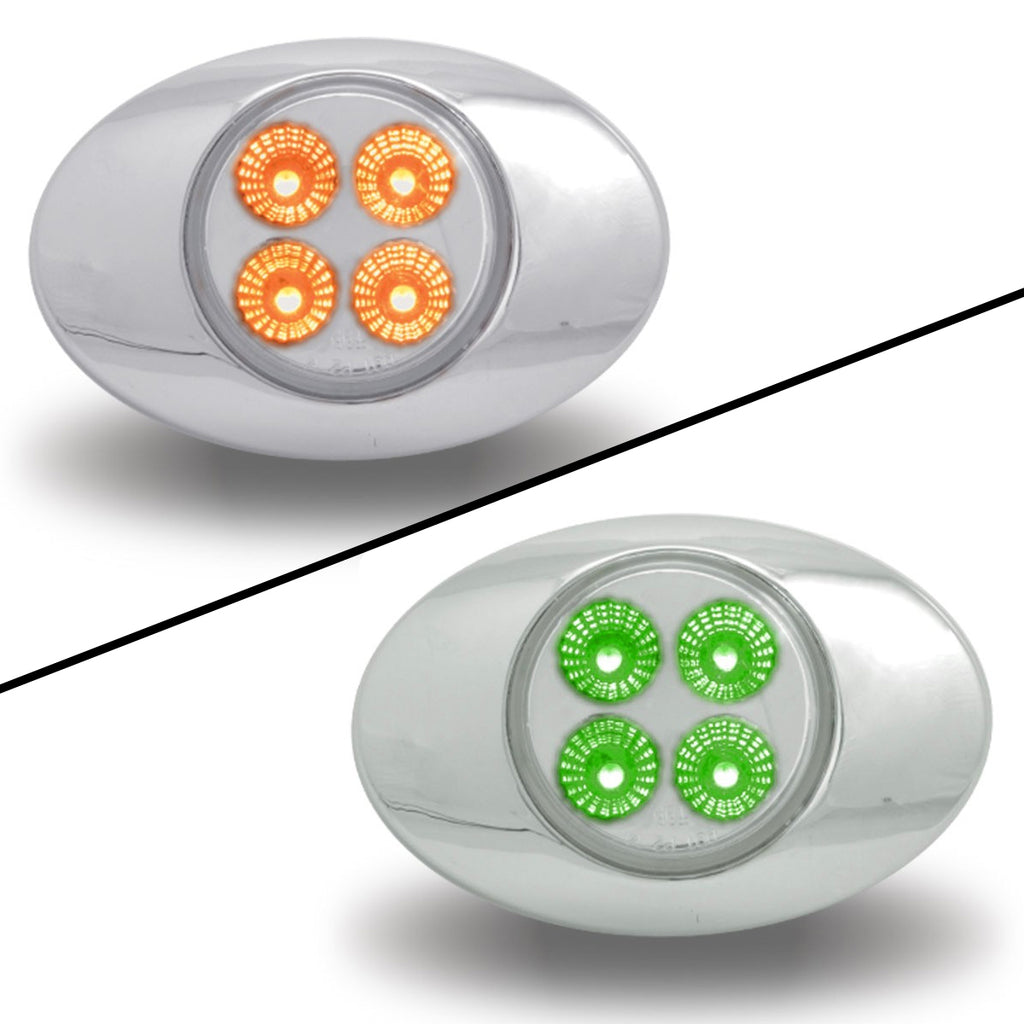 Mini-Oval M3 / P3 LED Lights — Empire Chrome