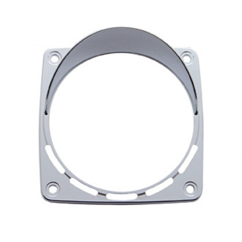 Square chrome plastic bezel for double-face incandescent lights ...