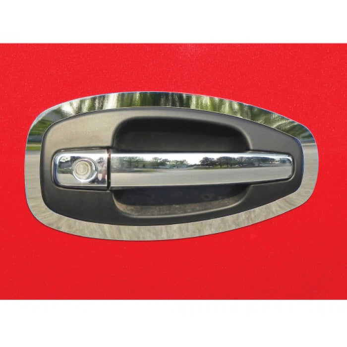 Kenworth T680/T880 stainless steel door handle surround - PAIR — Empire ...
