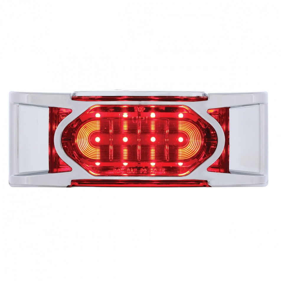 2" x 6" Rectangular Trailer Marker LED Lights — Empire Chrome