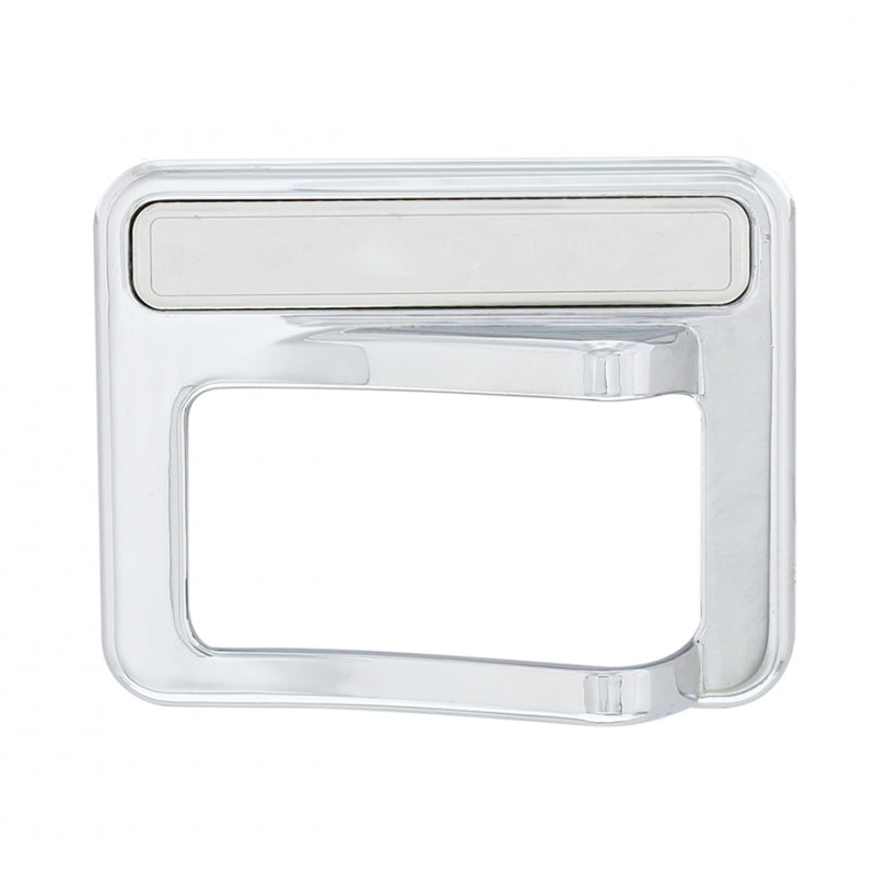 Peterbilt 567/579 chrome plastic rocker switch cover w/stainless steel ...