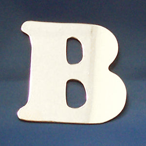 4" chrome cut out alphabet letter - tape mount — Empire Chrome