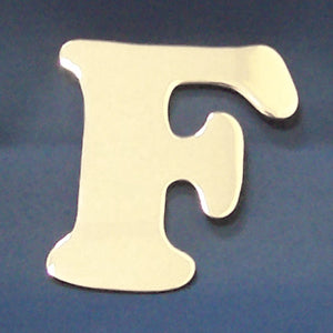 4" chrome cut out alphabet letter - tape mount — Empire Chrome